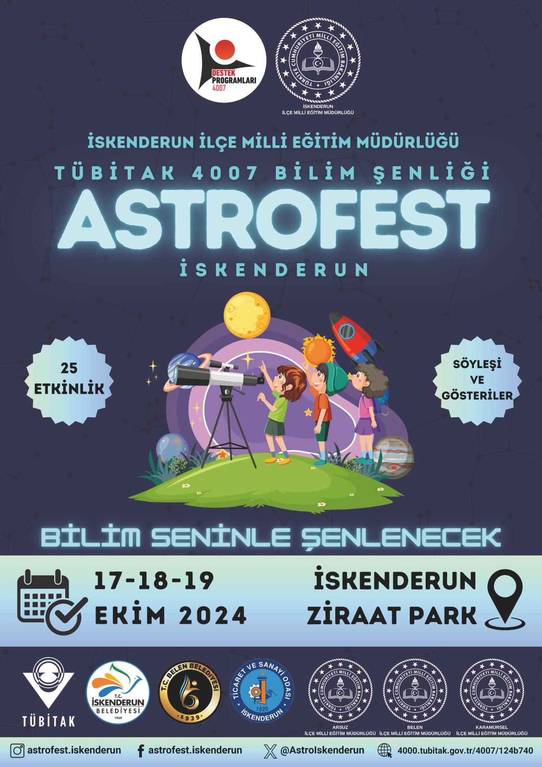 Astrofest İskenderun | Tübitak - 4000