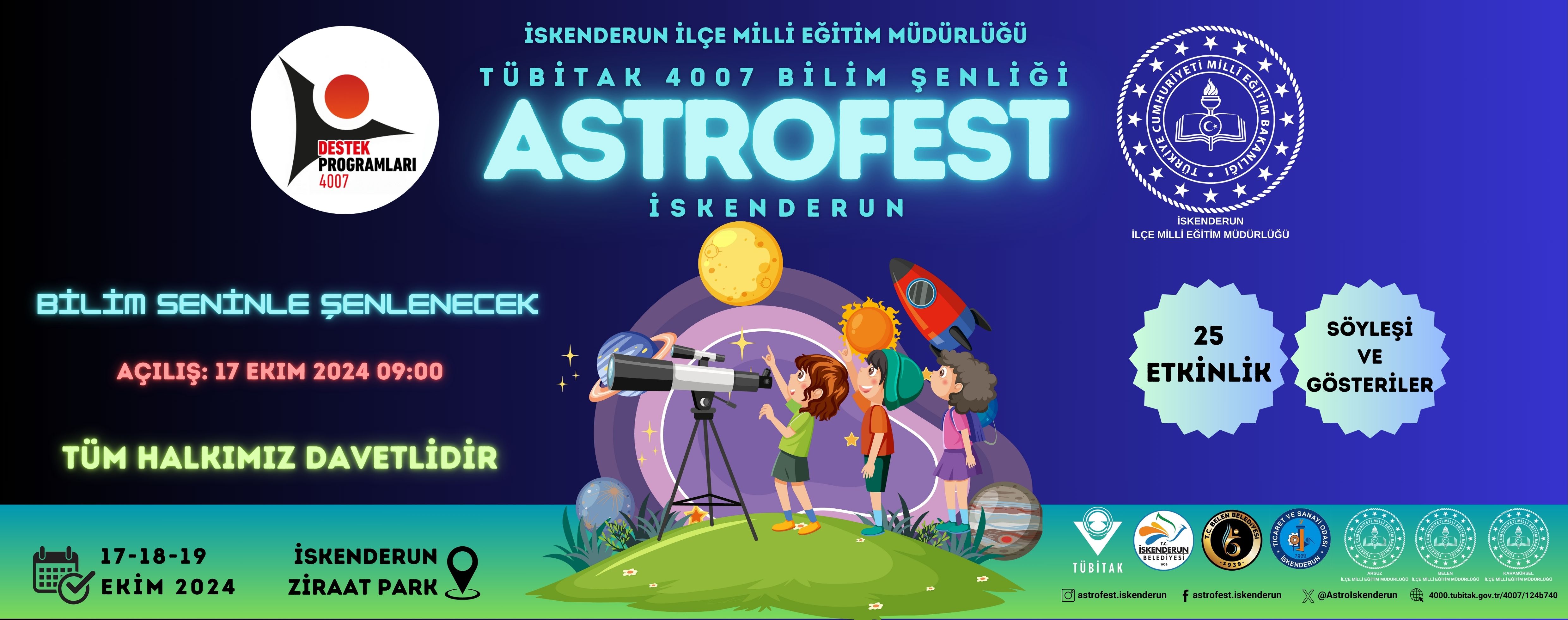 Astrofest İskenderun | Tübitak - 4000